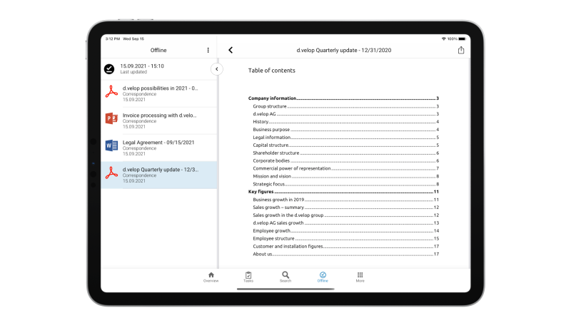 d.velop mobile | d.velop store